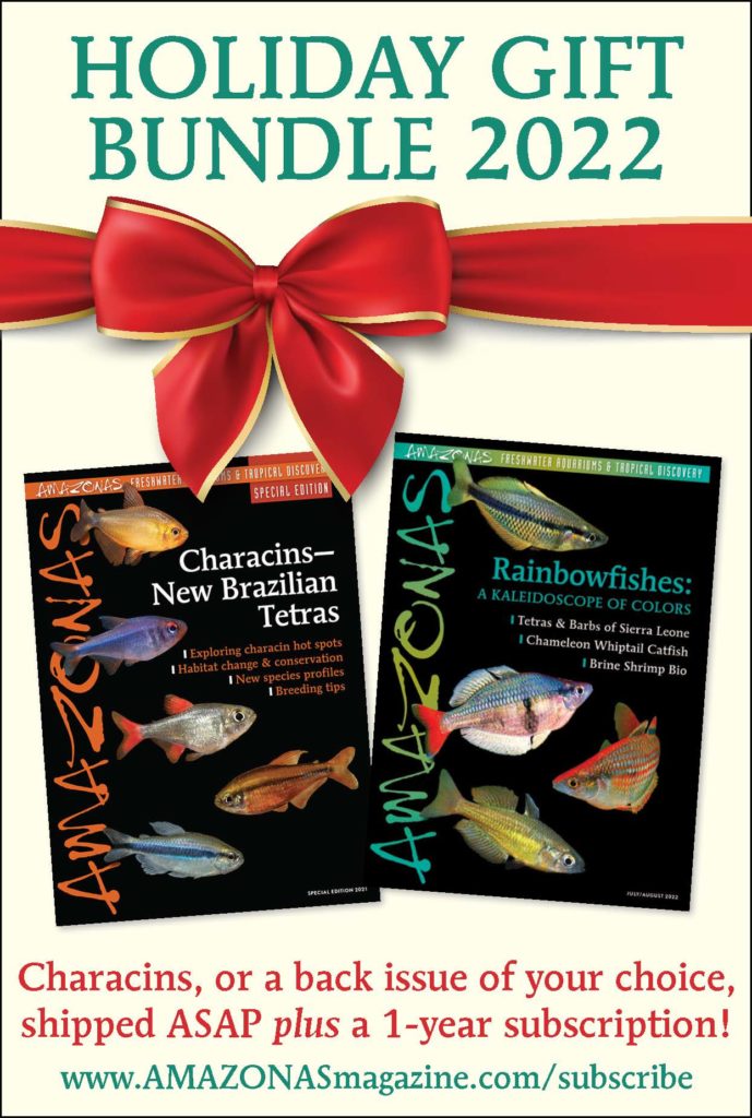 AMAZONAS | the world’s legendary tropical fish magazine